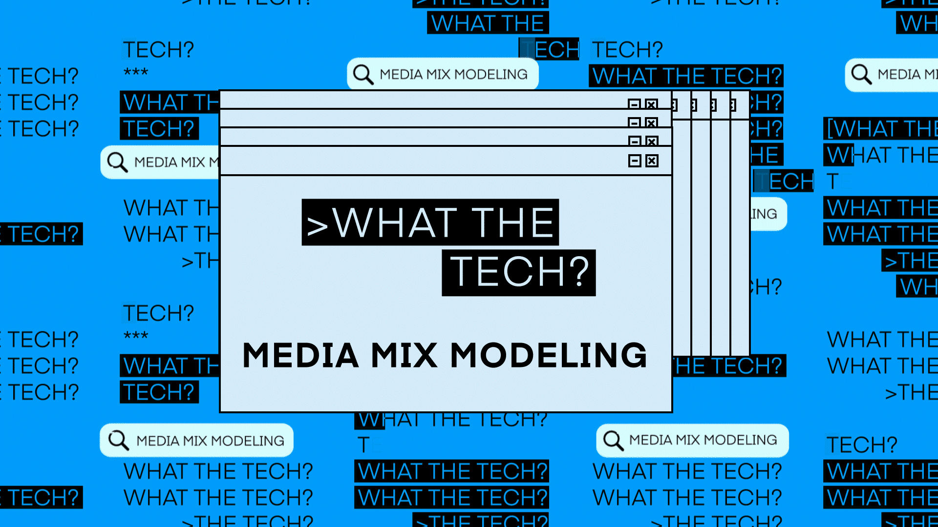 What the Tech is media mix modeling? | The Current